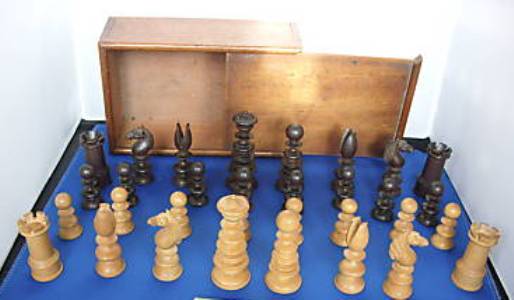 Calvert Wooden Chess Set