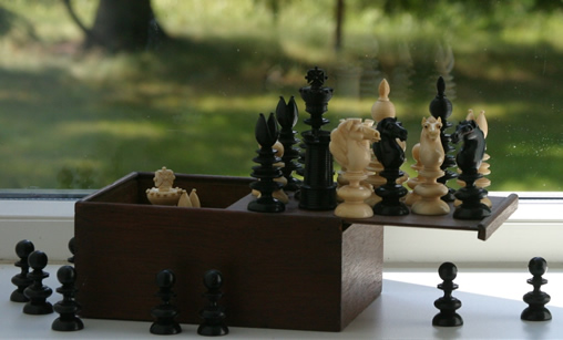 D. Calvert Pattern Ivory Set