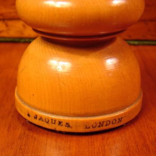 Jaques Signed Club-sized Weighted St. George Set - 1849/1850 - Stamp on ...